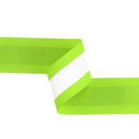 China Custom Reflective Tape Polyester Webbing 0.3-155cm Width EN471 High Visibility for Clothing for sale
