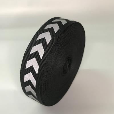 China Wholesale Custom Fashion Logo Reflective Oxford Webbing For Bag for sale
