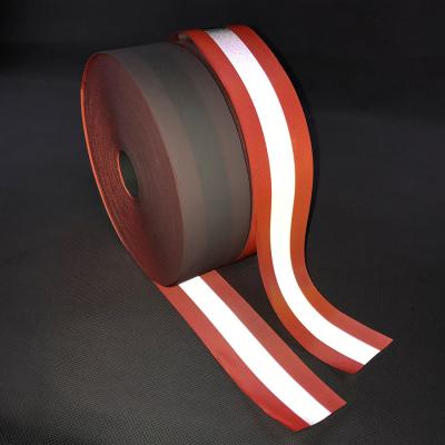 Κίνα 100% Webbing βαμβακιού αντανακλαστική αντανακλαστική ταινία υφάσματος για το ένδυμα προς πώληση