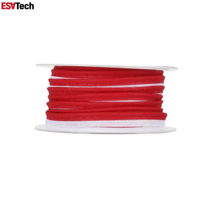 China Machine Embroidery Light Reflective Thread Knitting Yarn Used In T-Shirt Logo Clothing Red Green for sale