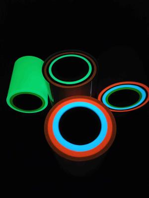 Cina Autoadesivo luminoso fluorescente del nastro del vinile del film di verde luminoso della fabbrica impermeabile in vendita