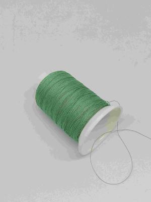 Cina Visibilità riflettente verde del filato per maglieria del filo alta per le magliette Logo Clothing Bag Hat in vendita