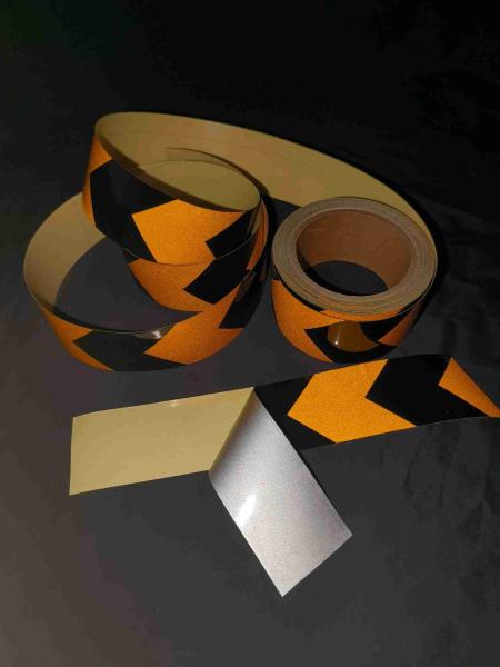  High Visibility Material Reflective Tape For Trailers Trucks Traffic Adhesive Material