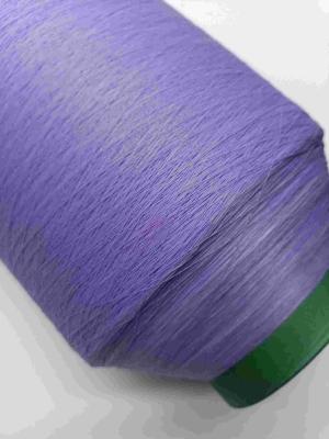 Cina Filato per maglieria del filo riflettente leggero su ordinazione del ricamo per la maglietta Logo Clothing Purple in vendita