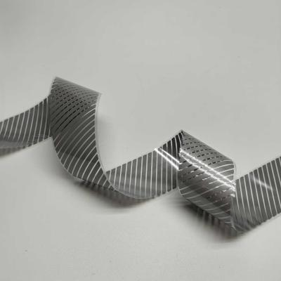 China High Visibility Twill Stripes Reflective Heat Transfer Vinyl Self Adhesive For Clothing Retro Film for sale
