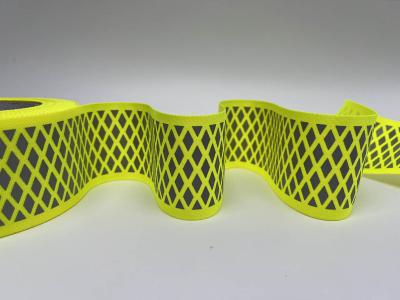 China Met patroonwarmteoverdracht Reflectieve tape, veel gebruikt in werkkleding Sportkleding Te koop