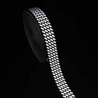 China Eco Friendly Reflective Oxford Webbing 1 Inch Width Custom Logo for Bags for sale