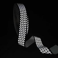 China Eco Friendly Reflective Oxford Webbing 1 Inch Width Custom Logo for Bags for sale