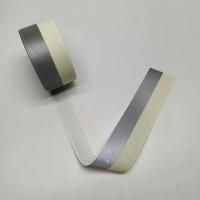 China Polyester Backing Half Reflective Half Luminous Fabric 150gsm 400cdl for Hats for sale
