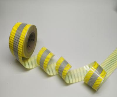 China Yellow Silver Yellow Segmented Heat Transfer Film For Activewear for sale