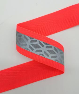 China Hochsichtbares Laser-Reflexgewebe 300D Oxford 5cm x 50m zu verkaufen