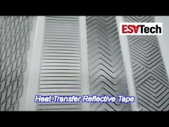 Película refletora de transferência de calor do arco-íris elástica fácil de cortar e cortar a laser