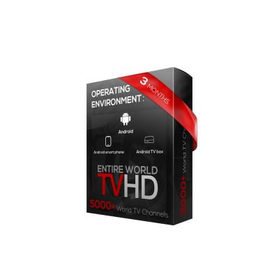China 1 year Arabic Indian IPTV Channel Subscription APK TVHD With 2 days Testing for sale