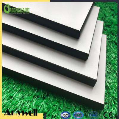 China Amywell CE aprooved black core 12mm solid phenolic compact hpl laminate for sale