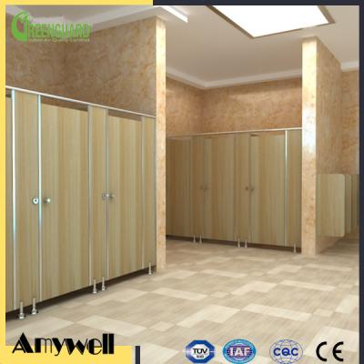 China Amywell factory wholesale durable formica phenolic toilet partitions for sale
