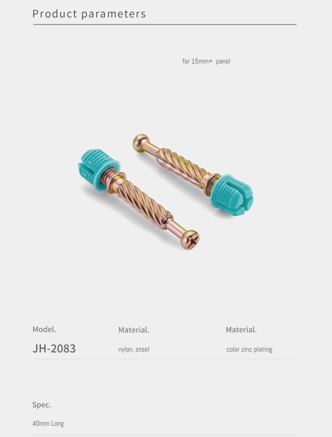 Minifix Connecting Bolts