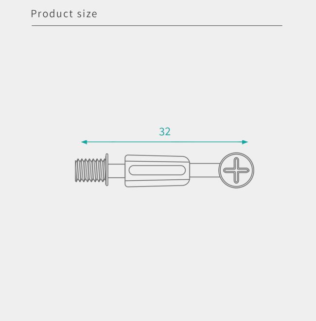 Minifix Connecting Bolts