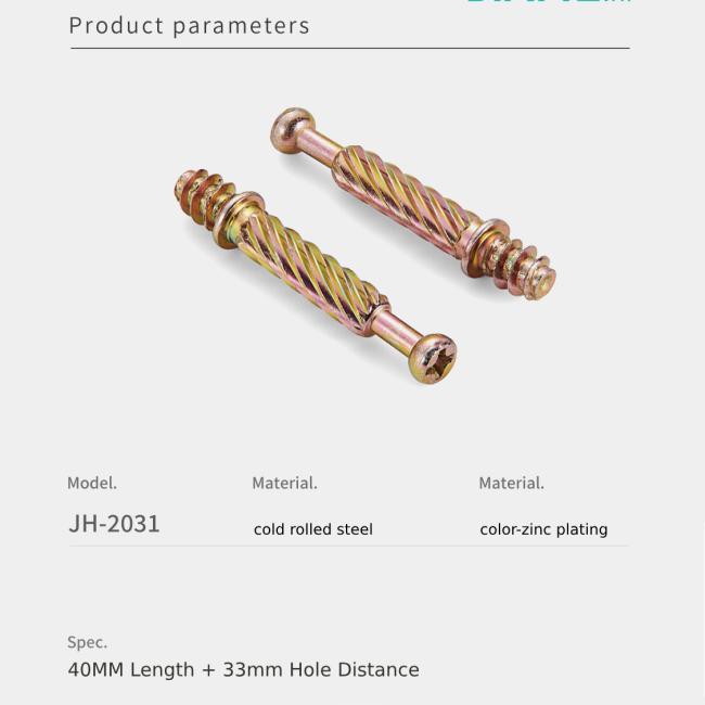 Minifix Connecting Bolts