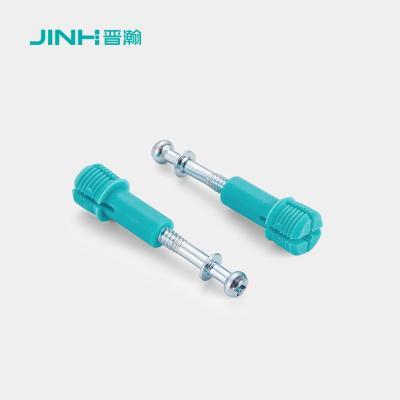 32 mm Minifix di acciaio bulloni di diffusione con dowel, Flat Pack mobili adatti per l'assemblaggio di mobili