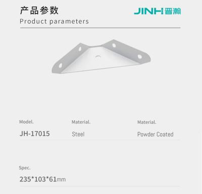 Cina 235mm 90 gradi di supporto metallico per mobili industriali in vendita