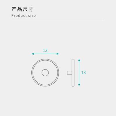 Cina Diametro 13 mm Cappotti di copertura a vite di plastica per il collegamento dei mobili a pannello in vendita