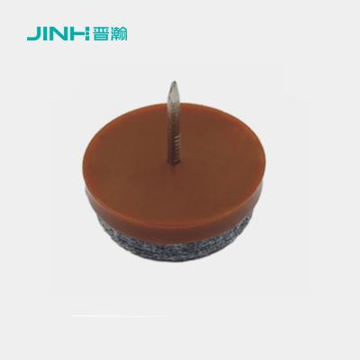 China Mobiliário de madeira 15mm Nail On Glides Material plástico com OEM personalizado for sale