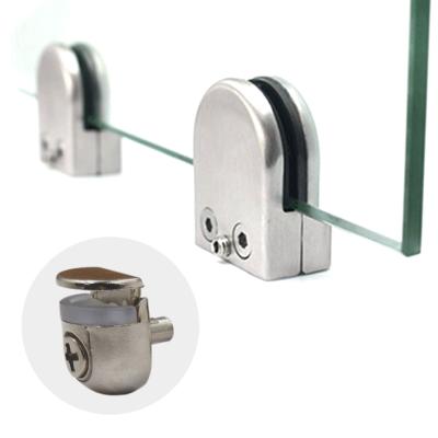 Cina Clips di vetro metallici semicircolari di fissaggio durevole per vetro di spessore 6 mm in vendita