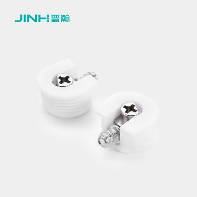 20*12.5mm 금속 캐비닛 선반 핀 흰색 가구 패널 커넥터