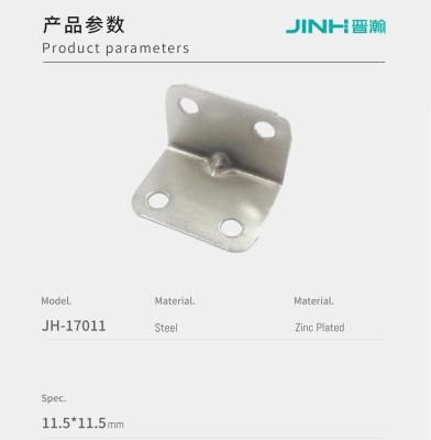 Cina 11.5mm Affidabilità Metal Angle Bracket Panel Connector OEM per mobili KD in vendita