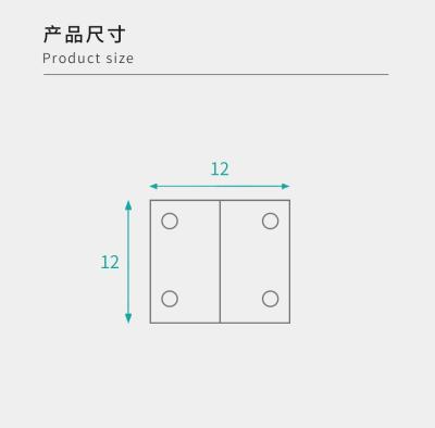 Cina Apparecchiature di montaggio 12 mm bracket metallo ad angolo retto per le modifiche del veicolo in vendita