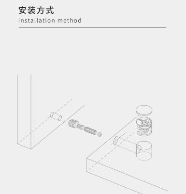 China Plastic Diameter 10mm Screw Caps Versatile Fittings For Flat Pack Furniture for sale