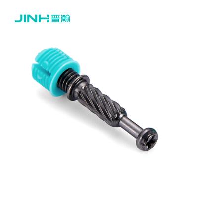 Jh-2136 Minifisso in acciaio per la distribuzione di bulloni 32 mm connettore per armadi per mobili K/D
