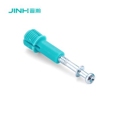 China Jh-2163 Professional Cam Dowel Screw Long Lasting Stability Cabinet Hardware for sale