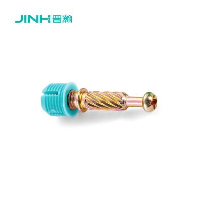 China 32 mm Länge Stahl Minifix Cam Bolt, Schrankenhardware für Flachmöbel zu verkaufen