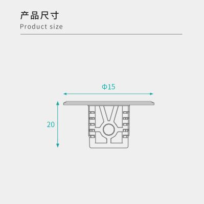 China Reinforced PE-Coated Steel Shelf Pegs for Knockdown Furniture, Professional Panel Connectors for sale