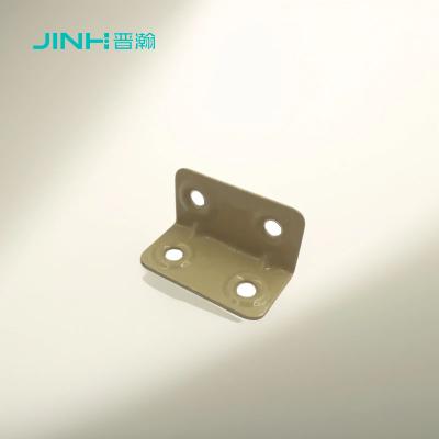 China 12x12mm Metal L-brackets, Hardware de móveis para móveis de embalagem plana for sale
