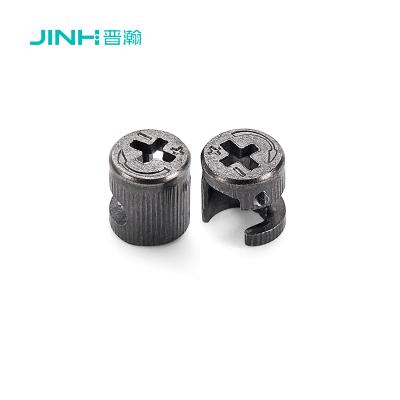 China JINHAN Carbon Steel 10mm Cam Lock JH-1053 - Cold Rolled Carbon Steel Connector with High Friction Ridges for sale