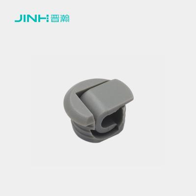 중국 ​​Jinhan JH-4051 회색 PE 플라스틱 플립형 은폐 선반 브래킷 - 캐비닛/책장용 10mm 높이 - 견고하고 보이지 않는 지지대​ 판매용