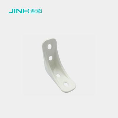 China High Durability Plastic Right Angle Bracket | High-Strength Angle Connector For Hidden Installation for sale