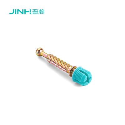 China 40mm minifix connecting bolts | 3-in-1 Fastening Connector Rod with Nylon Expansion Bolt | JH-2083 for sale