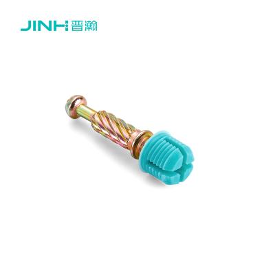 Cina Jh-2154 Vite di fissaggio a camma ad alte prestazioni, lunghezza 32 mm, coppia 12 Nm, colore zincato, fornitura OEM/ODM in vendita