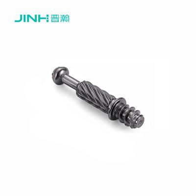 Cina Jh-2169 Oem Customisable Minifix Connecting Bolts For Flat-Pack Furniture, Cold-Drawn Carbon Steel, 32 mm di lunghezza in vendita