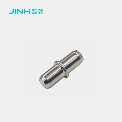 China JH-4050 Steel Shelf Holder Pegs, 15mm Length X 5mm Diameter, Middle-Hinge Style Layer Bracket For Furniture Panels - Rust-Resistant, Seamless Fit, Iso 9001 Certified for sale