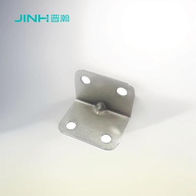 China 30 Grams Metal Corner Brackets 50mm X 50mm X 20mm Electroplating Surface Processing Steel Angle Braces for Durable Support for sale