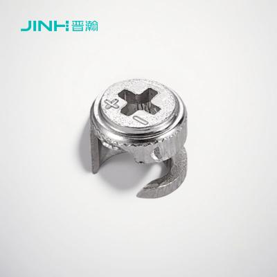 China Key Retaining Minifix Cam Lock Featuring Anti Loosening Ribs Suitable for Panel Supported 15 18mm Thickness Applications for sale