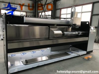 China X curve servo gravure cylinder chrome polishing belt machine for sale