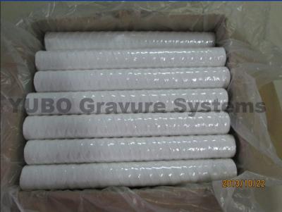 China Wire wound steel filter used for gravure cylinder copper plating for sale