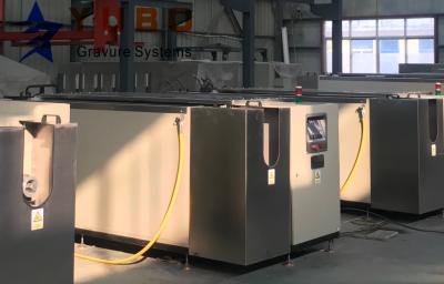 China Alkaline copper machine for gravure cylinder nickel coating for sale
