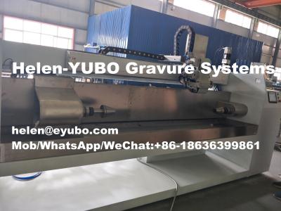 China Polishing head quick movement new design chrome polishing machine gravure cylinder for sale