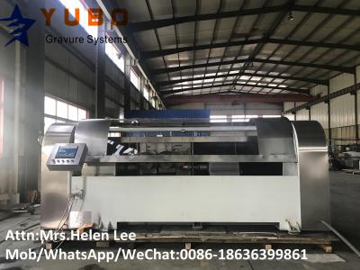 China Copper Polishing Machine gravure cylinder grinding three heads for sale
